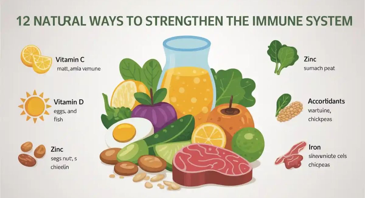 12 Natural Ways to Strengthen the Immune System